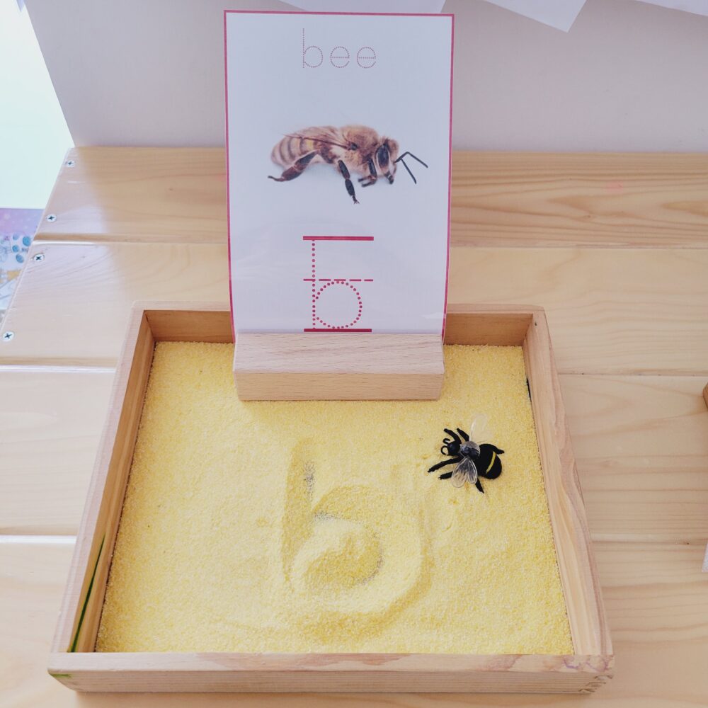 Montessori Inspired Bee Activities Shelf – Montessori in Daily Life