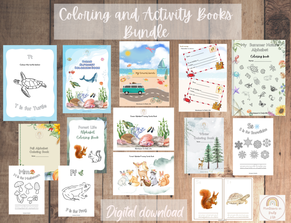 Coloring and Tracing Book Bundle – Free Winter Coloring Book ...