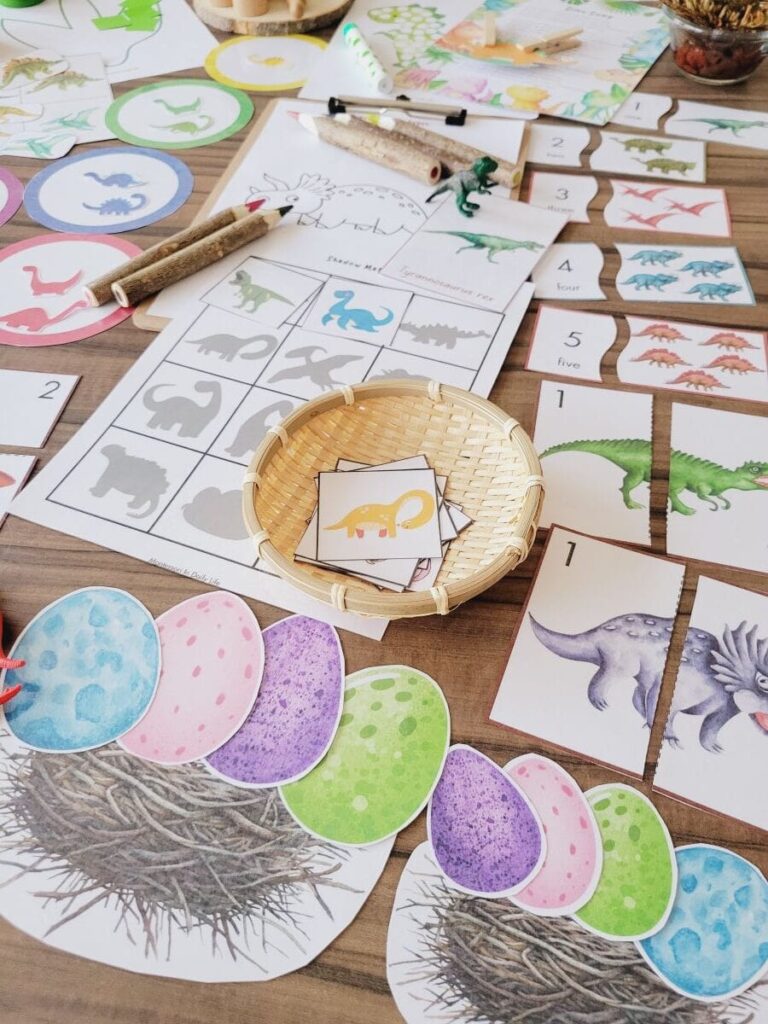 D is for Dinosaur Activity Pack – Montessori in Daily Life