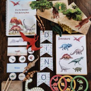 D is for Dinosaur Activity Pack – Montessori in Daily Life