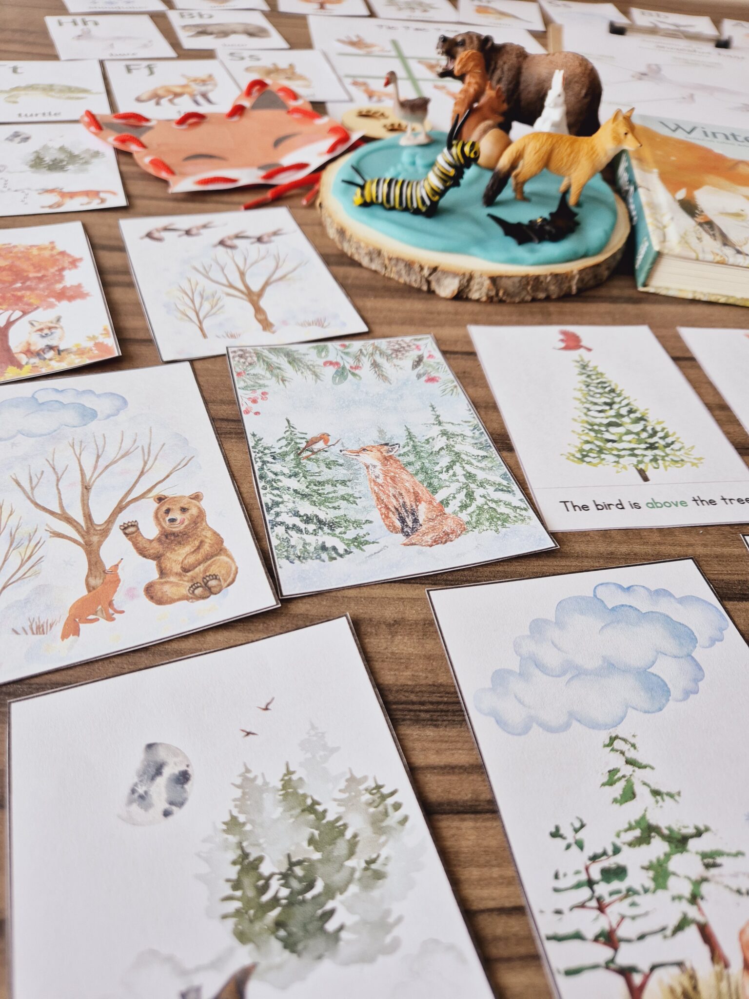 Winter Literacy Pack and Book Companion – Montessori in Daily Life