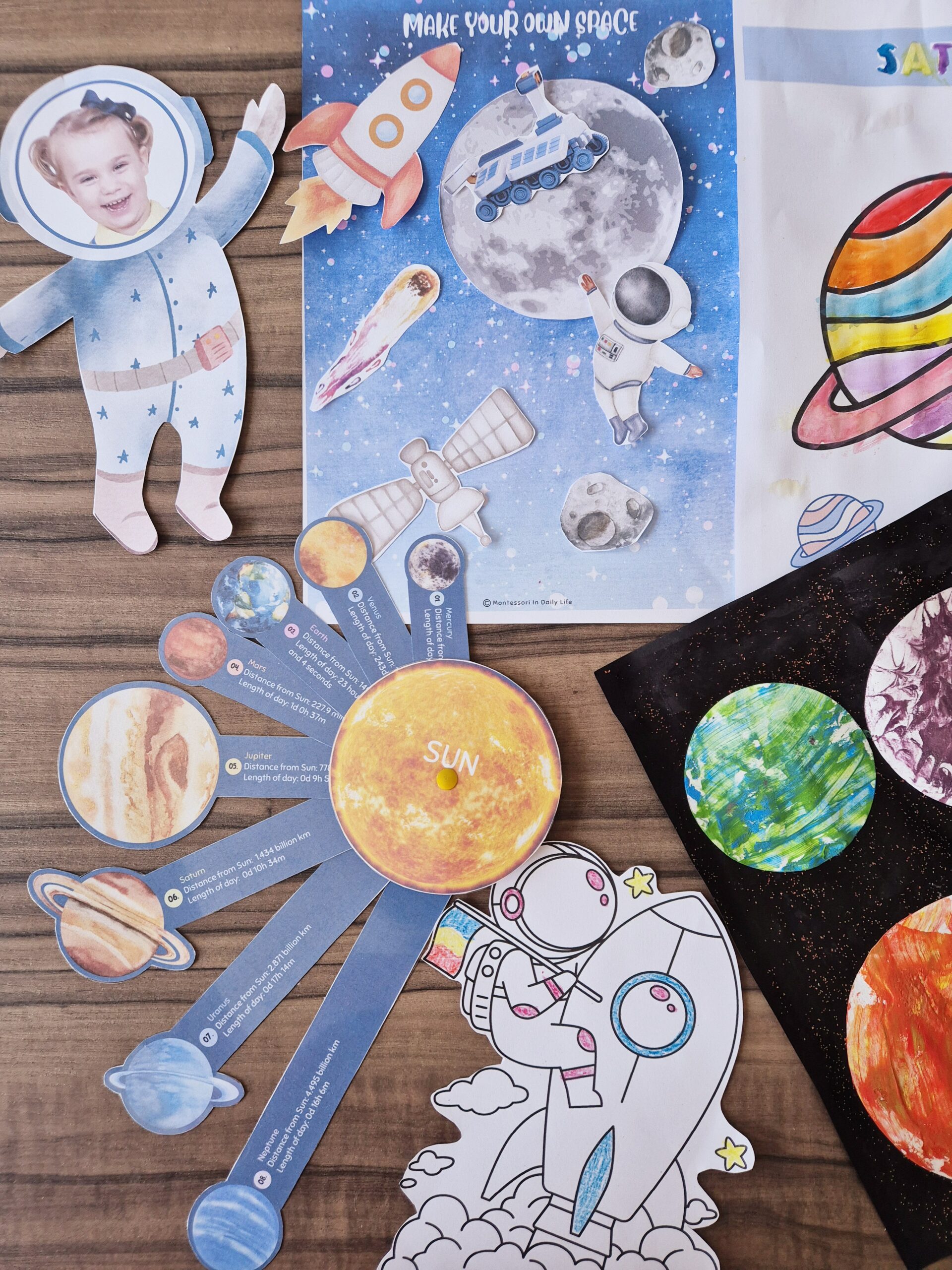 Space Explorers Learning Pack – Montessori in Daily Life