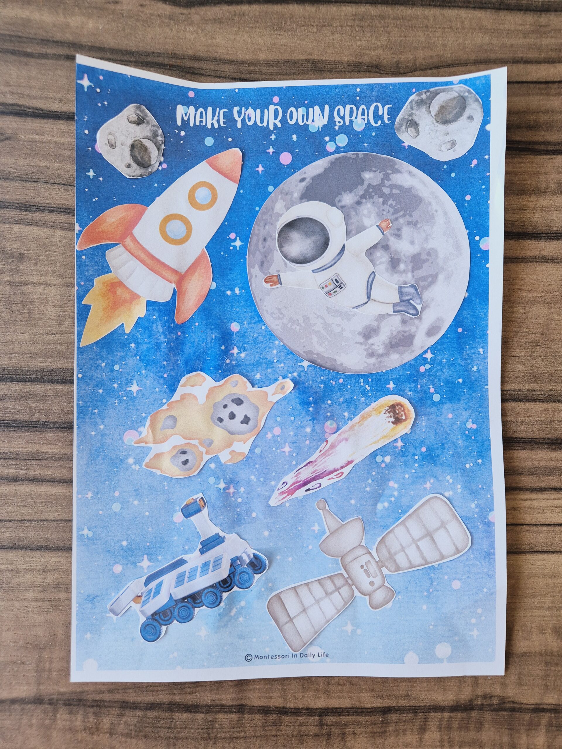 Space Explorers Learning Pack – Montessori in Daily Life